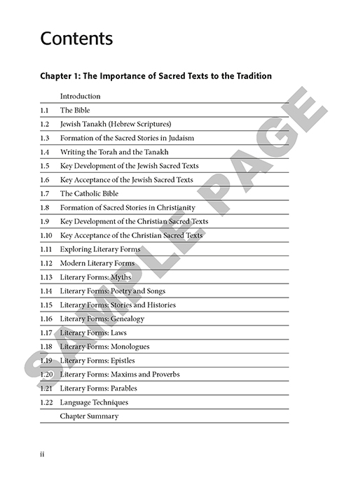 Texts and Traditions