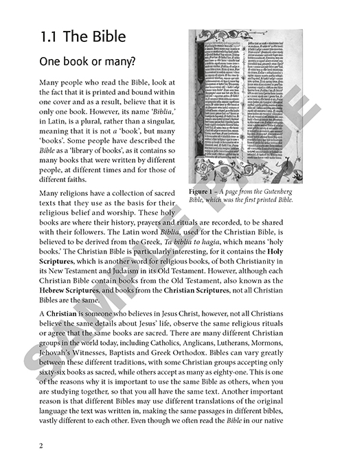 Texts and Traditions